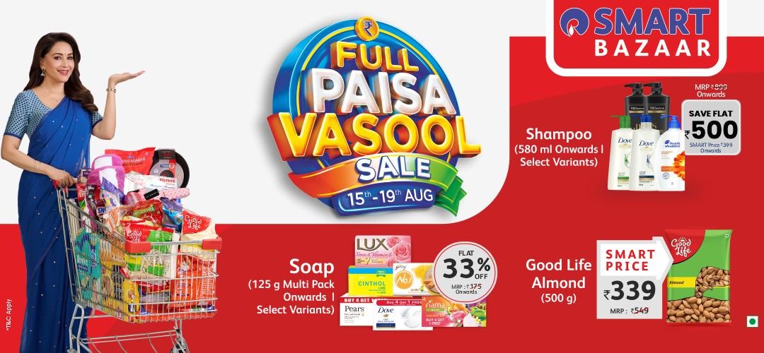 Reliance Smart Bazaar Offer : Upto 70% Off + Rs 150 Off On Shopping ...