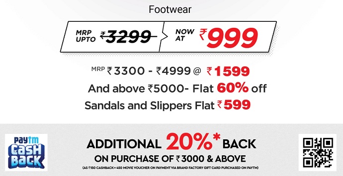 Brand Factory Offers (7th-9th June 2019): Buy Shoes Worth Rs 3299 At Rs ...
