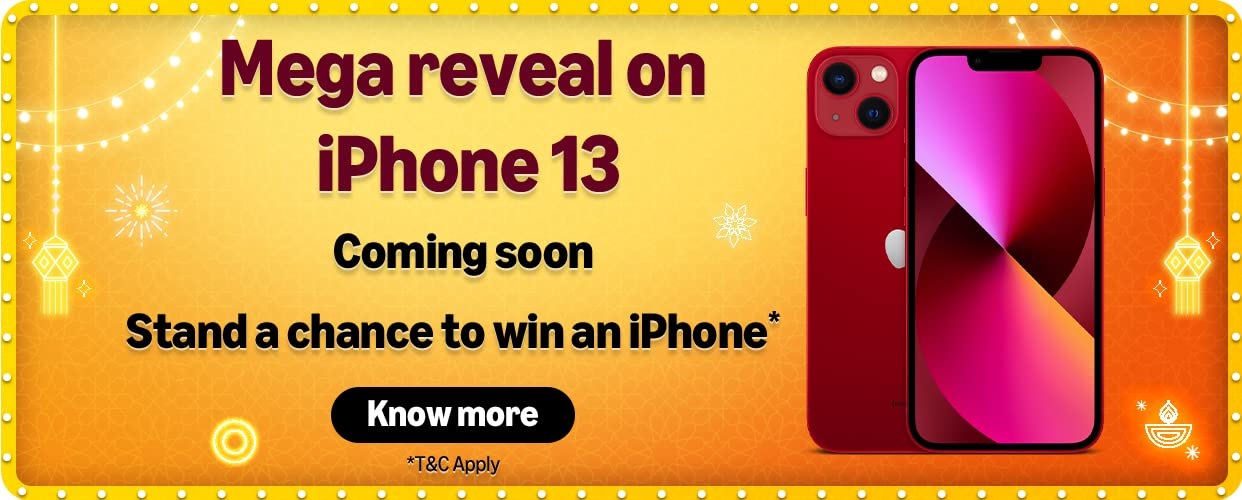 Apple iPhone 13 Flipkart Big Billion Days Price @Rs 44990: Amazon ...