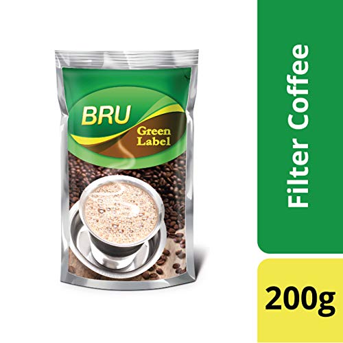 Buy Bru Green Label Coffee, 200g at Rs. 61 from Amazon [MRP Rs 90]