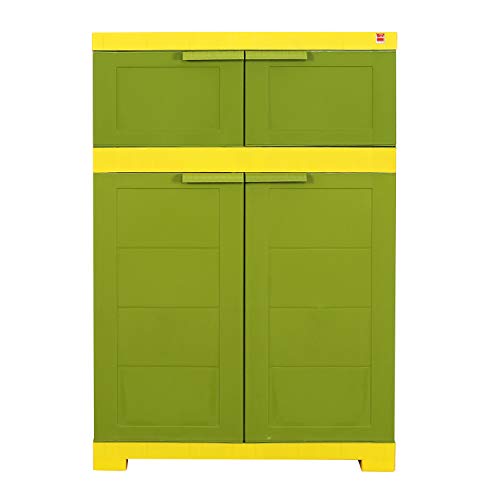 Buy Cello Novelty Dual Shoe Rack - Green & Yellow at Rs. 2852 from Amazon