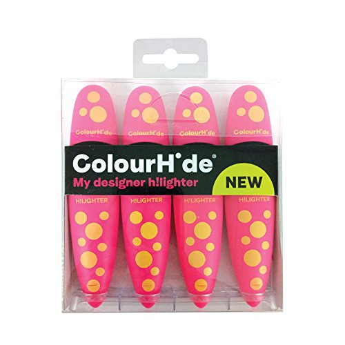 Buy ColourHide My Designer Highlighter - Pack of 4 (Pink) at Rs. 183 ...