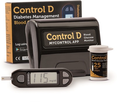 Buy Control D Digital Glucose Blood Sugar testing Monitor Machine with ...