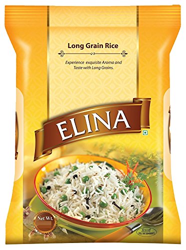 Buy Elina Long Grain Rice, 1kg at Rs. 39 from Amazon [MRP Rs 160]