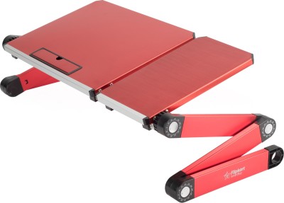 Buy Flipkart SmartBuy Metal Portable Laptop Table(Finish Color - Red ...
