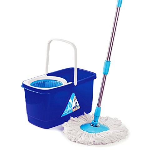 Buy Kleeno Easy Clean 360 Degree Bucket Spin Mop with 1 Extra Micro ...