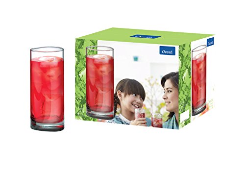 Buy Ocean Trinity Long Drink Glass Set, 380ml, Set of 6 at Rs. 280 from ...