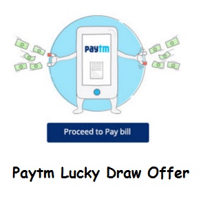 Paytm Lucky Draw Offer: Win Rs. 100 Cashback On Recharge Or Bill Payment