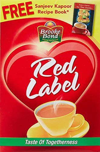 Buy Red Label Tea, 500g with Free Sanjeev Kapoor Recipe Book at Rs. 185 ...