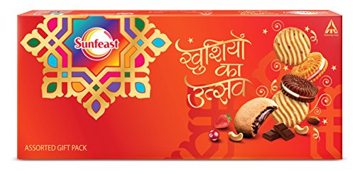 Buy Sunfeast Gift Pack, 500g at Rs. 95 from Amazon [Selling Price Rs 135]