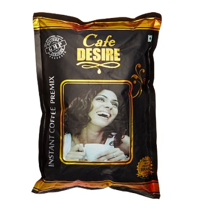 Cafe Desire Instant Coffee Premix, 20 Sachets, 300g and Free 5 Sachets