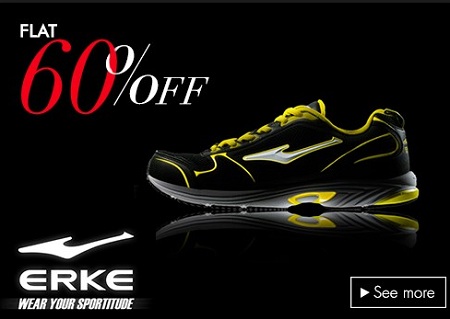 Buy Erke Shoes At 70% Off Price From Rs. 689 At Amazon