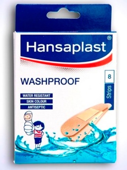 Buy Hansaplast Washproof Bandage-8 Strips At Rs 15 From Snapdeal