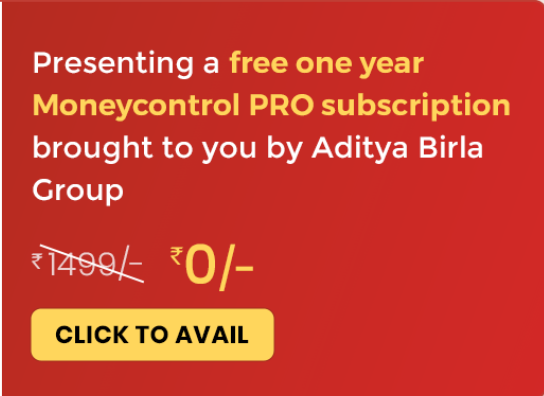 MoneyControl Subscription Offer: Free MoneyControl Pro Subscription For ...